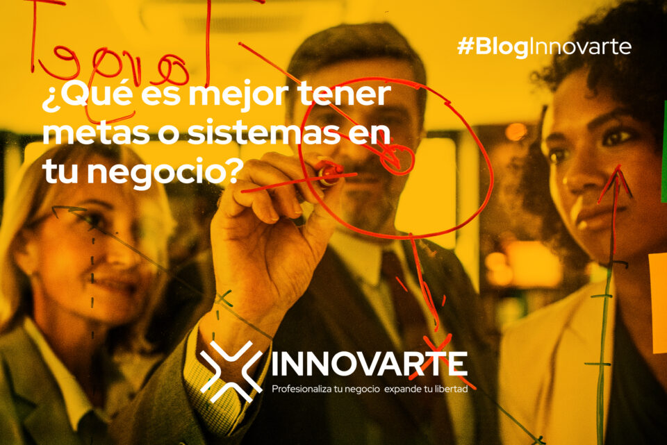 ¿Qué es mejor tener metas o sistemas en tu negocio? - INNOVARTE